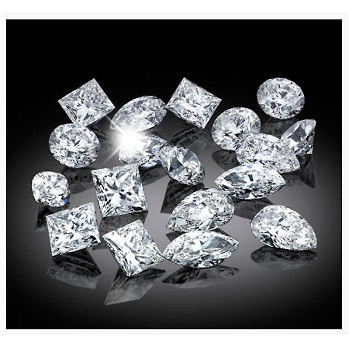 Venetia Top Grade 1.5 Carat Supreme Realistic Princess Cut Solitaire Simulated Diamond Ring Platinum Plated 925 Silver cz Cubic Zirconia Swarovski 1sq6