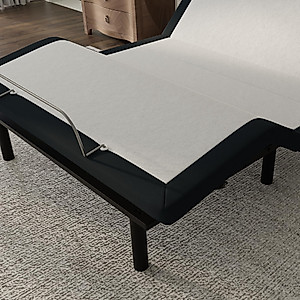 Blissful Nights e4 Full Size Adjustable Bed Base Frame with Massage, Anti-Snore, Zero Gravity, Dual USB Charging Station, Under Bed Nightlight, Wireless Remote Head and Foot Incline