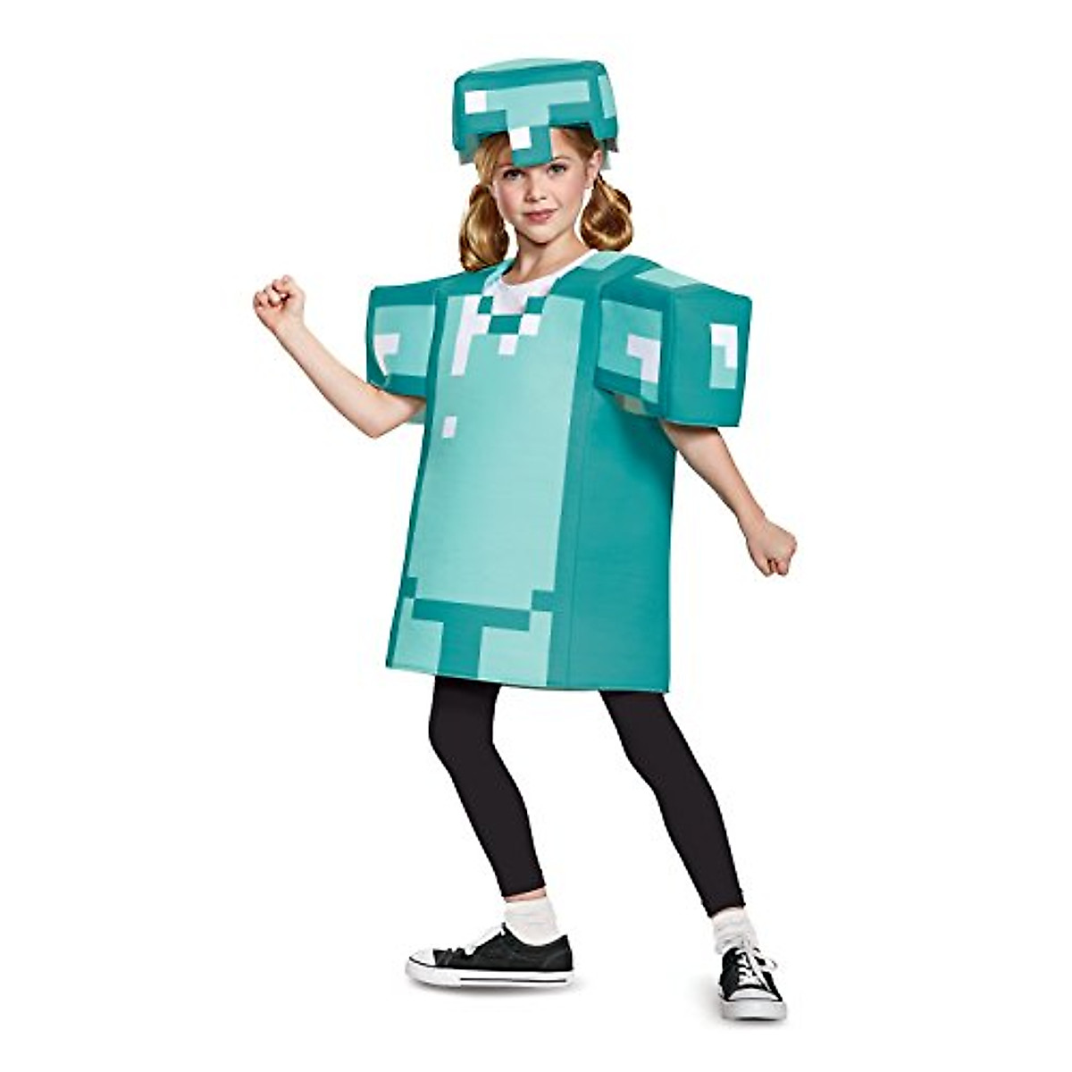 Armor Classic Minecraft Costume, Blue, Large (10-12)
