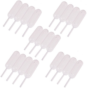 Buytra 250 Pack 4ml Plastic Cupcake Pipettes Liquor Injector Disposable Transfer Pipettes Eye Dropper for Chocolate, Strawberry, Food