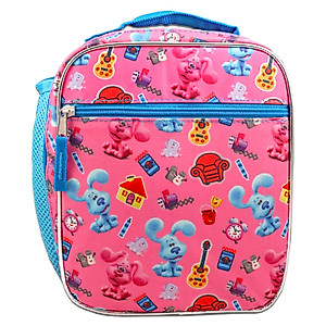 Blue's Clues Lunch Bag Set - Blue's Clues Lunch Box Bundle with Water Pouch, Stickers, More | Blue's Clues Lunch Box for Girls.