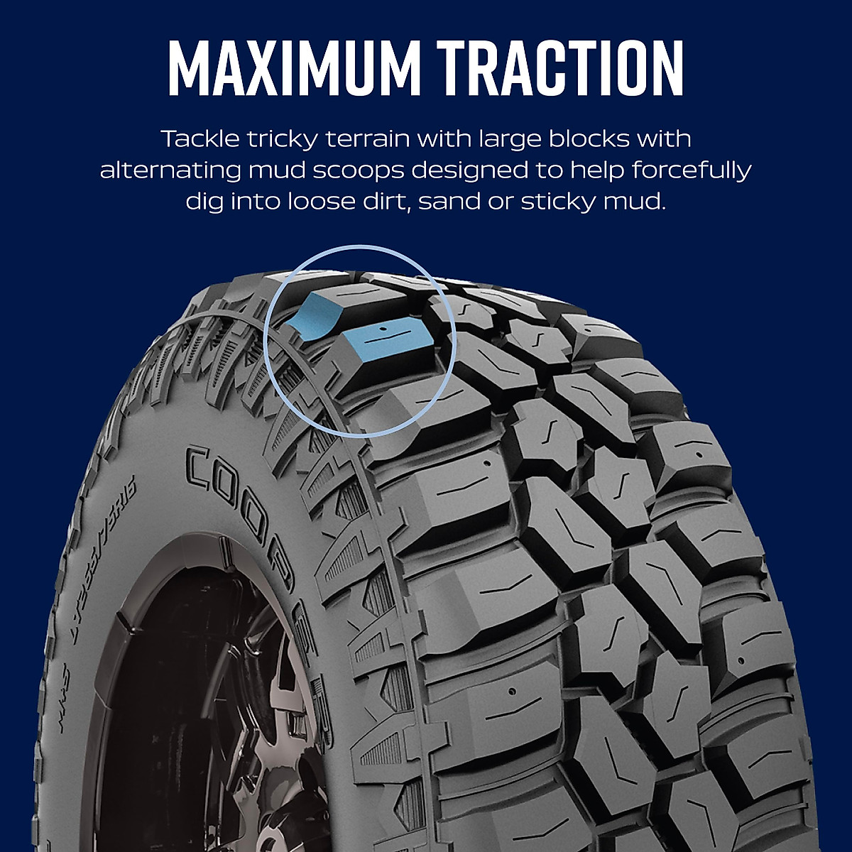 Cooper Evolution M/T All-Terrain Tire, LT275/70R18 125/122Q, Set of 1