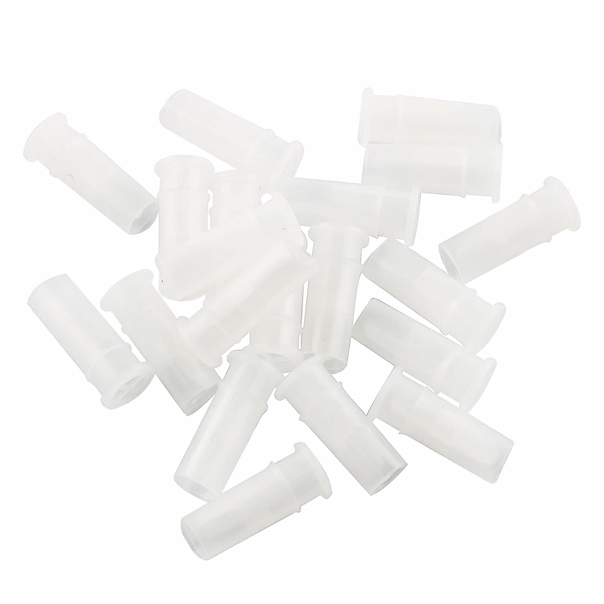 RLECS Reed Shoes Whistle 20PCS 18x8mm Pip Shoes BB Noise Maker Whistle Pet Toy Balls Replacement Squeakers