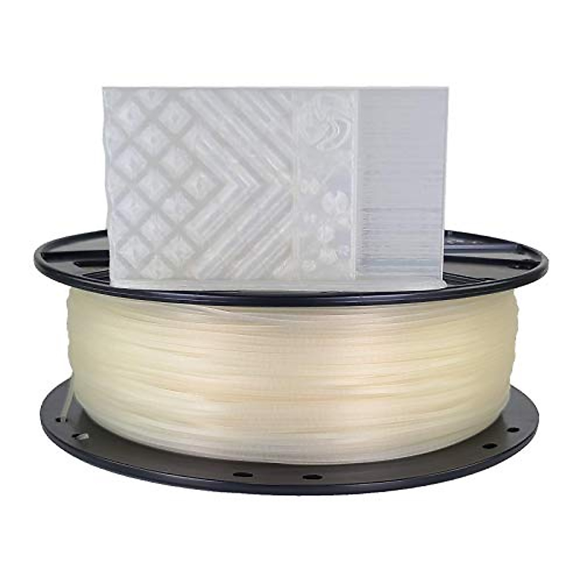 3D-Fuel 3D Filament High Temp Tough Pro PLA+ Natural, 1.75mm, 1 kg +/- 0.02mm Tolerance, Made in USA, Easy to Print and Works with Most 3D Printer Brands