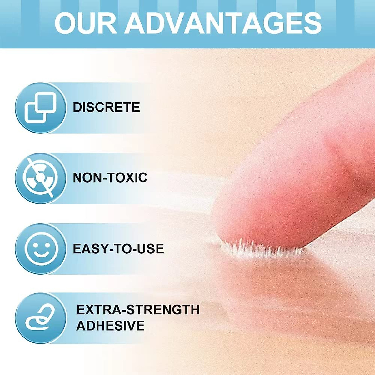 30 Pcs Window Fly Traps for Indoor, Fly Paper Sticky Strips, Fly Catcher Clear Windows Trap for Home, House Fly Killer Lady Bug Traps Indoor