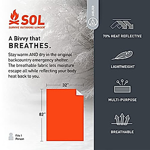 Survive Outdoors Longer 70% Reflective Emergency Escape Lite Bivvy