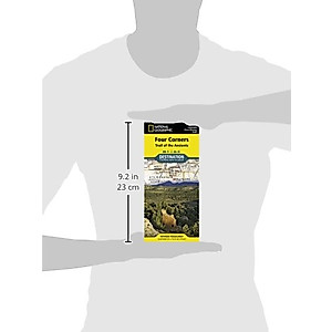Four Corners [Trail of the Ancients] (National Geographic Destination Map)