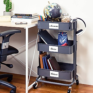 Avery Durable Removable Rectangle Labels with Sure Feed Technology, 2" x 3.5", Matte White Film, Water-Resistant, Print-to-The-Edge, Laser/Pigment-Based Inkjet Printable, 120 Removable Labels Total