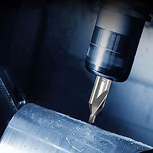 7 Pcs Drill Set 60-Degree Drill Kit Countersink for Lathe Metalworking