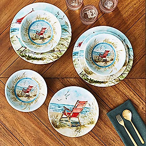 Certified International Ocean View Dinnerware, Dishes, Multicolor