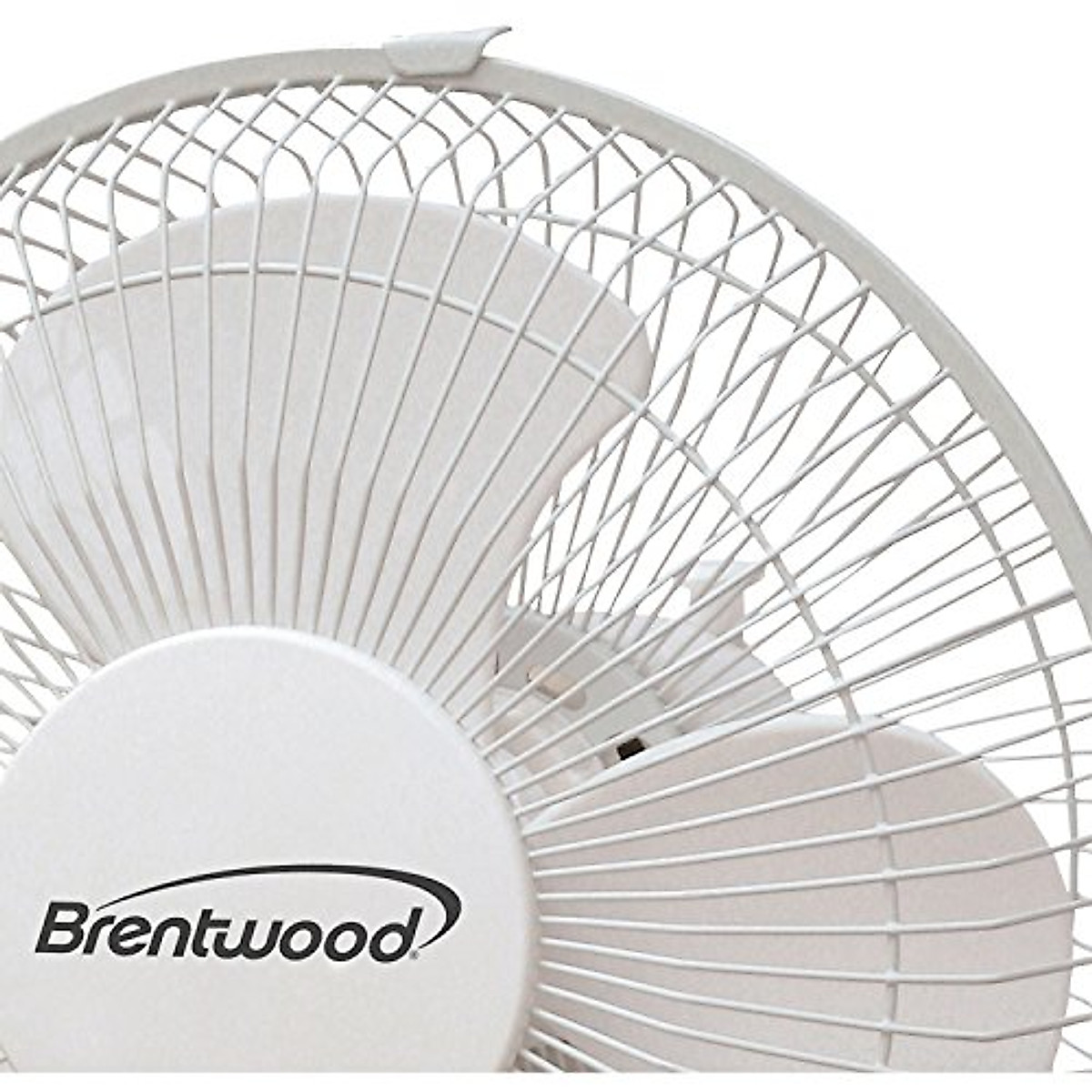 Brentwood Kool Zone F9DW 9" Oscillating Desk Fan, One Size, White