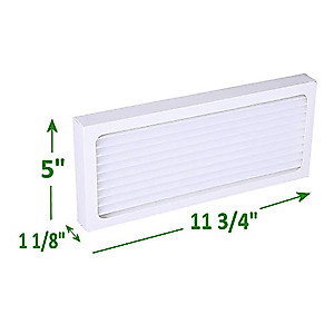 Breathe Naturally Replacement Filters for TrueAir Air Purifier 04383, 04383, 04385 (2 Pack) Compare to OEM Part # 990051000 by Hamilton Beach