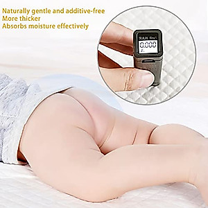 Disposable Changing Pad (50 Pack), Baby Incontinence Changing Pads Diaper UnderPads, Super Soft, Ultra Absorbent & Waterproof, Covers Any Surface for Baby Diaper Changes, Large Size 18 x 24 inch