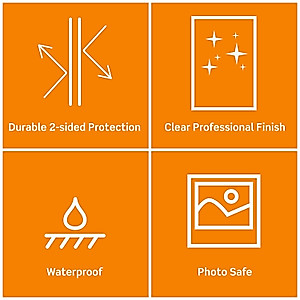 Scotch Tp385625 Menu Size Thermal Laminating Pouches, 3 Mil, 17 1/2 X 11 1/2, 25 Per Pack