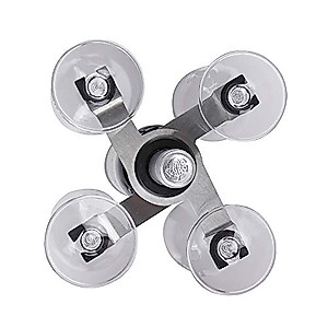 Countertop Wine Bottle & Glasses Holder Rack for Home, Kitchen, Bar, Collapsible Design, Holds 4 Stem Glasses and 1 Bottle