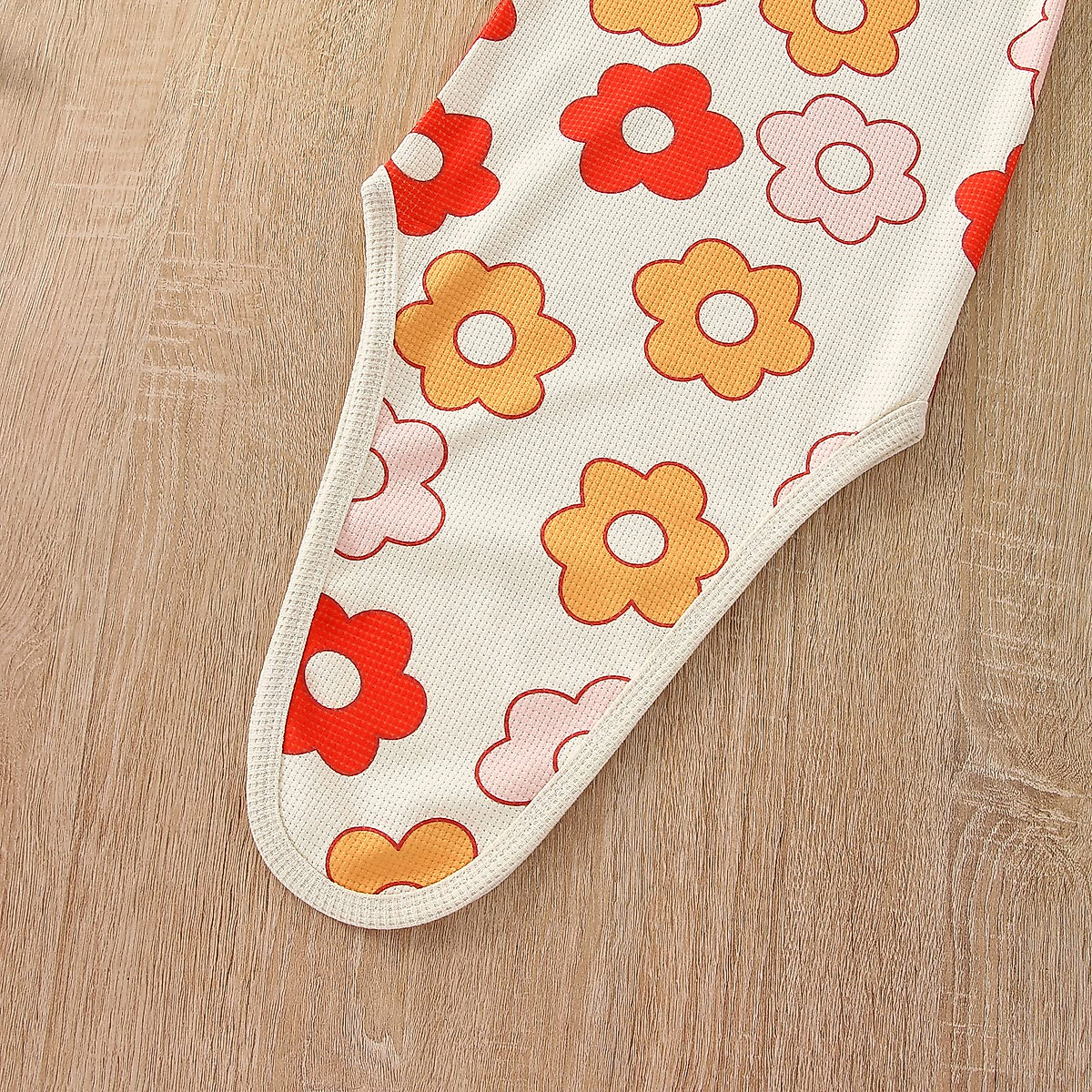 Infant Newborn Baby Girls Floral Sleep Gown Headband Sleepwear Romper Sleeping Bags Outfits (Floral-Red, 0-3 Months)