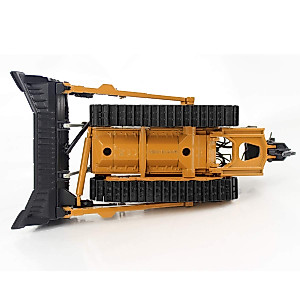 fisca 1/50 Diecast Bulldozer Model Metal Construction Vehicle Toy