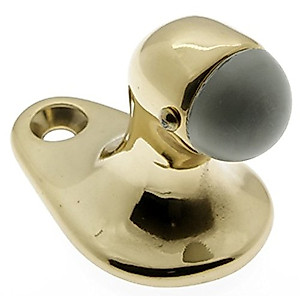 idh by St. Simons 13012-003 Professional Grade Quality Solid Small Stop Gooseneeck, Polished Brass