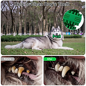 Enido Dog Chew Toys for Aggressive Chewers, 3 Pack Tough Dog Toys, Indestructible Dog Toys - Perfect for Medium & Large Breeds