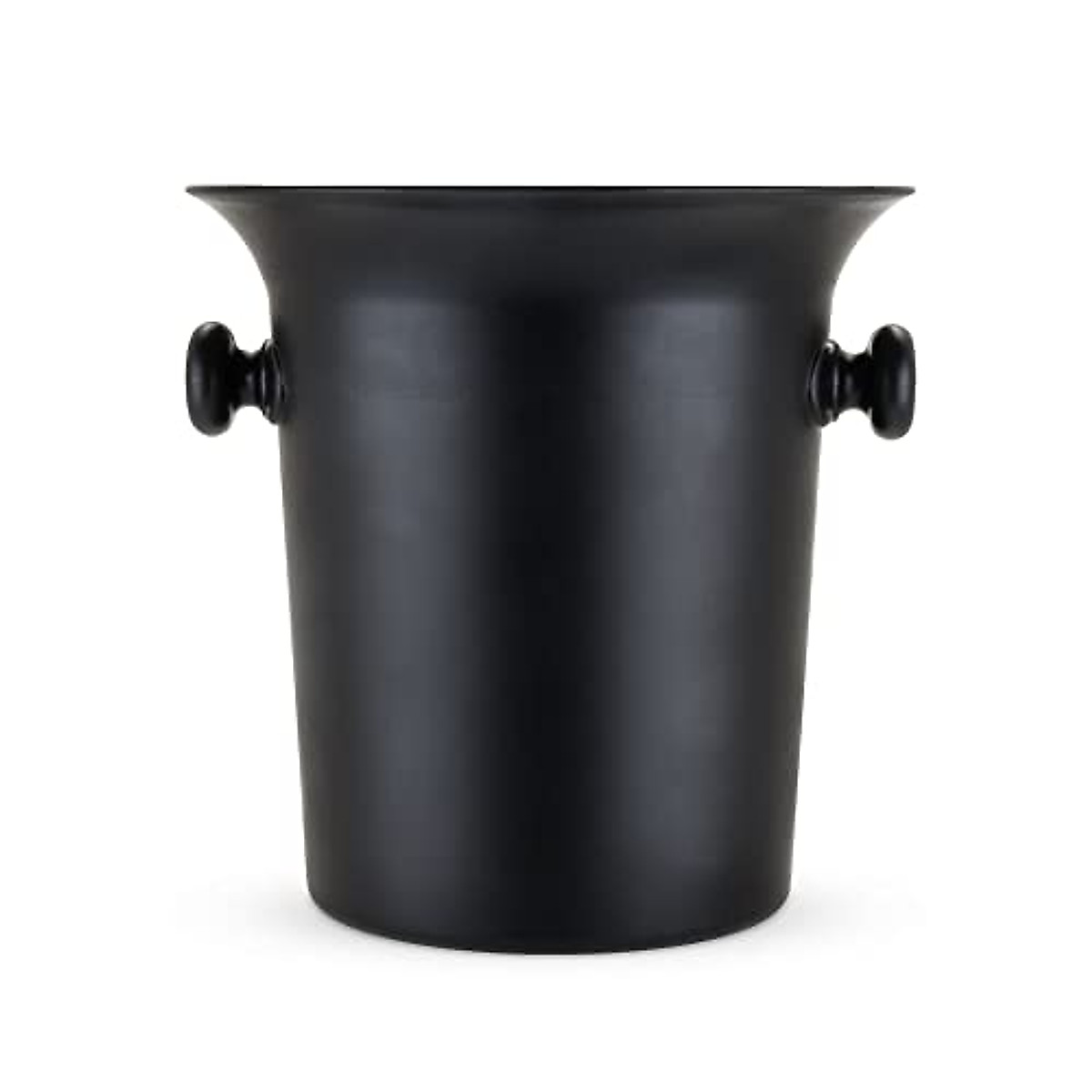 True Black Ice Bucket with Handles, Beverage Tub for Parties, Wine and Champagne Drink Bucket for Outdoor and indoors entertaining, 3 liter, Black