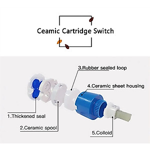 Kitchen Sink Mixer Taps Basin Waterfall Faucets, Bathroom Sink Faucet, Brass Wall Mounted Bathroom Widespread 3 Hole 8 Inch Basin Tap Bath Sink Tap Compatible with Balcony Laundry ，Faucet