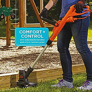 BLACK+DECKER ST8600 5.0 AMP STRING TRIMMER, 13 Inches
