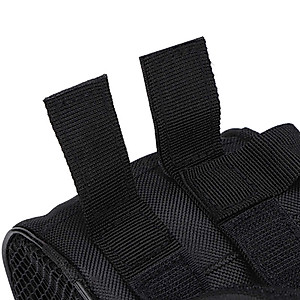 Mxzzand Chair Side Cup Holder Convenient to Be Hung Chair Cup Rack Bottle Holder for Outdoor Barbecue Picnic Fishing