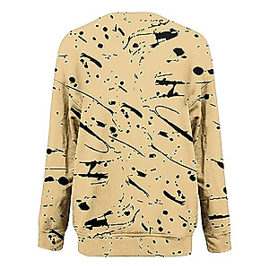 Half Zip Pullover Women Long Sleeve Tshirts Shirts For Women Oversized Sweatshirt For Women Lightweight Sweatshirts For Women Tops Casual Long Sleeve Printed Shirts Blouses T Shirts Generic