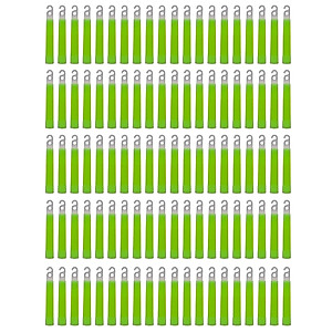 Cyalume Chemlight Light Stick, Military Grade, 6 Hour Duration, 4 Inches, 100 Pack