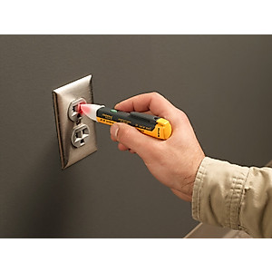 Fluke 1AC II VoltAlert Non-Contact Voltage Tester, Pocket-Sized, 90-1000V AC, Audible Beeper, 2 Year Warranty, CAT IV Rating