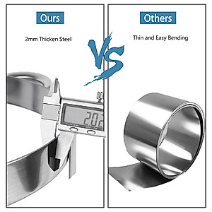 Jacgood Chafing Dish Buffet Set Full Size Stainless Steel, Silver Round Catering Warmer Set with Food and Water Trays, Mirror Cover, Thick Stand Frame for Kitchen Party Banquet (5 Qt 2 Pack)