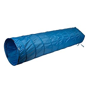 Pacific Play Tents 20515 Kids 9' X 28" Institutional Play Tunnel - Blue