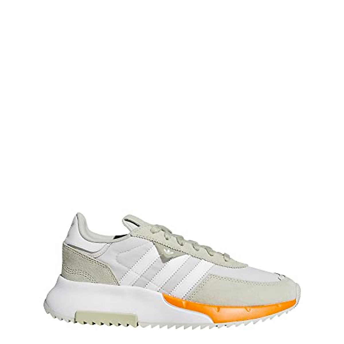 adidas Originals Women's Retropy F2 Sneaker, Grey One/White/Orange Rush, 10