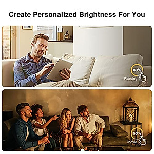 ORVIBO Matter Smart Touchscreen Dimmer Switch, 2.4GHz WiFi Dimmer Light Switch with Home Talk | Voice Control | Works with Alexa & Google Home | Timer & Schedule | Single Pole | Neutral Wire Required