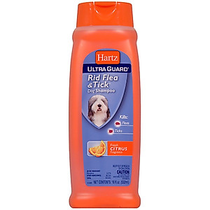 Hartz UltraGuard Plus Flea & Tick Shampoo for Dogs with Soothing Aloe