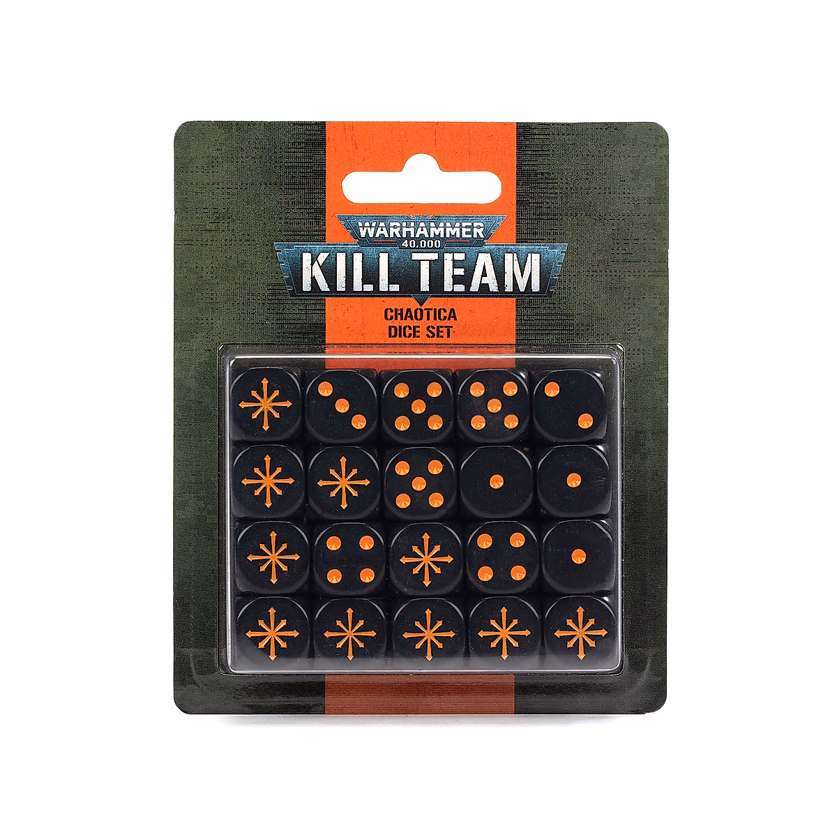 Games Workshop Warhammer 40k - Kill Team Chaotica Dice Set