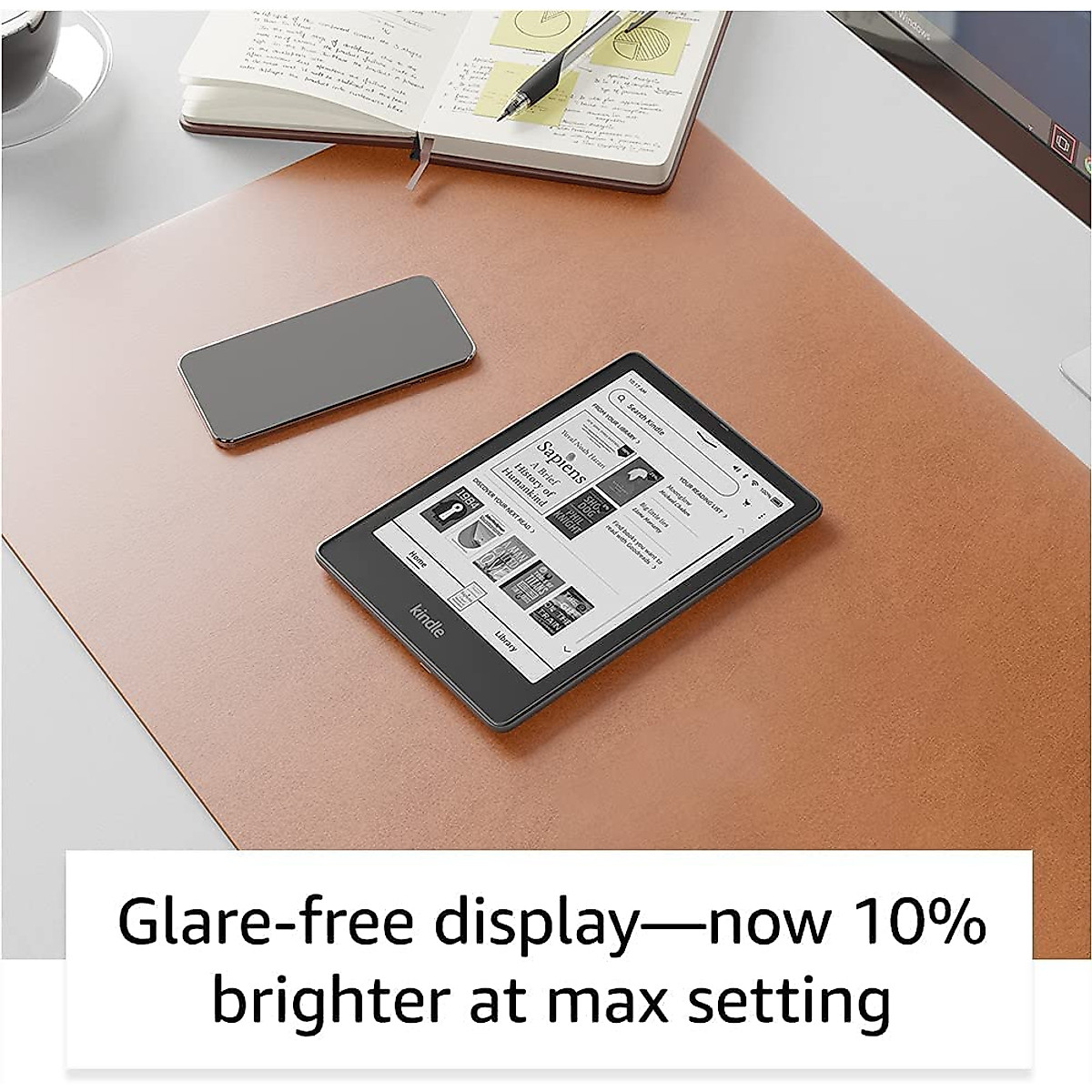 Kindle Paperwhite Signature Edition (32 GB) – With a 6.8" display, wireless charging, and auto-adjusting front light – Without Lockscreen Ads + 3 Months Free Kindle Unlimited (with auto-renewal)- Black