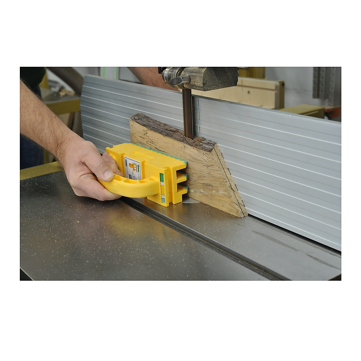 JessEm 02310 Rout-R-Lift II Router Lift for 3-1/2'' Diameter Motors with GRR-RIPPER2 Go Push Block (2 Items)