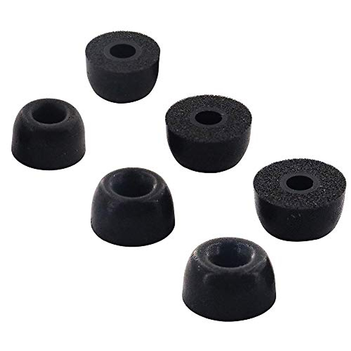 ALXCD Foam Eartips Compatible with Jabra Elite 65t Headphones, 3 Pairs Replacement Memory Foam Tips, Compatible with Jabra Elite Active 65t/ 75t/ 7 Active/ 7 Pro/Elite 3/ Elite 4 S/M/L