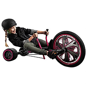 Huffy Green Machine 20” Drift Trike for Kids, Pink