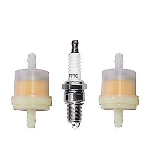 Saihisday Air Filter Fuel Filter Spark Plug Replacement for Honda GX240 GX270 GX340 GX390 EB3000 EB3500 EB4000 EB5000 EB6500 EM4000 EM5000 EX3300 EX4500Engine Generator