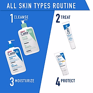 CeraVe Moisturising Lotion for Dry to Very Dry Skin 473 ml with Hyaluronic Acid and 3 Essential Ceramides