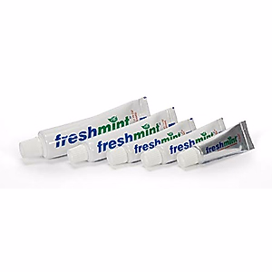 144 Tubes of Freshmint® 0.6 oz. Anticavity Fluoride Toothpaste, Tubes do not Have Individual Boxes for Extra Savings, Travel Size
