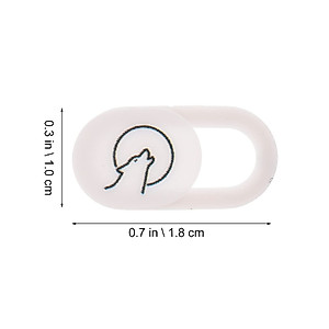 SOLUSTRE 3pcs Camera Privacy Cover Web Camera Cover Webcam Privacy Cover Tablet Laptop Camera for Computer Webcam Cover Slide Sliding Webcam Cover laptoptop Protects Patch Safety Cover abs