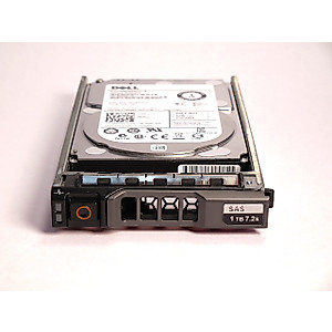DELL 1TB 7.2K SAS 2.5" 6Gbps HDD Compatible with PowerEdge M610, M610x, M710, M710HD, R320, R420, R610, R710, R715, R810, R815, R820, R910, T610, T710, and PowerVault MD1120, MD1220, MD3220, MD3220i S