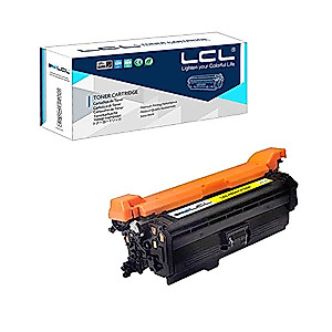 LCL Remanufactured Toner Cartridge Replacement for HP 653A CF322A M680 MFP M680dn M680f M680z 600 Color MFP M675 (1-Pack Yellow)