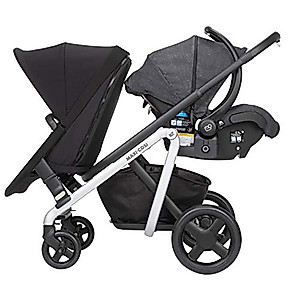 Maxi-Cosi Lila Modular Stroller Duo Seat Kit, Nomad Black, One Size