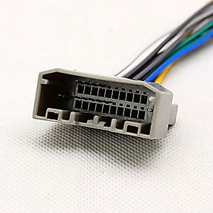 Car Radio Wiring Harness Compatible with Select 2007-2011 Chrysler/Dodge/Jeep Vehicles Aftermarket Install Stereo Receiver