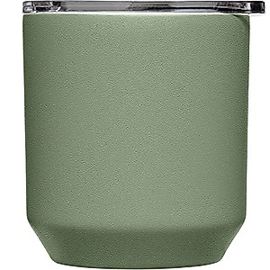CamelBak Horizon 10oz Rocks Tumbler - Cocktail Glass - Insulated Stainless Steel - Tri-Mode Lid - Moss