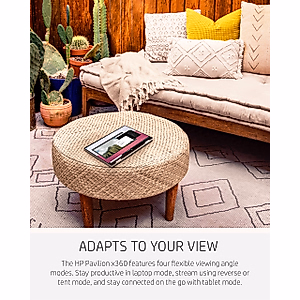 HP Pavilion x360 15.6 inch 2-in-1 Laptop PC, 11th Gen Intel Core i5-1135G7, 12 GB RAM, 256 GB SSD Storage, Full HD IPS Micro-Edge Display, Windows 10 Home, HD Webcam, Audio by B&O (15-er0010nr, 2021)